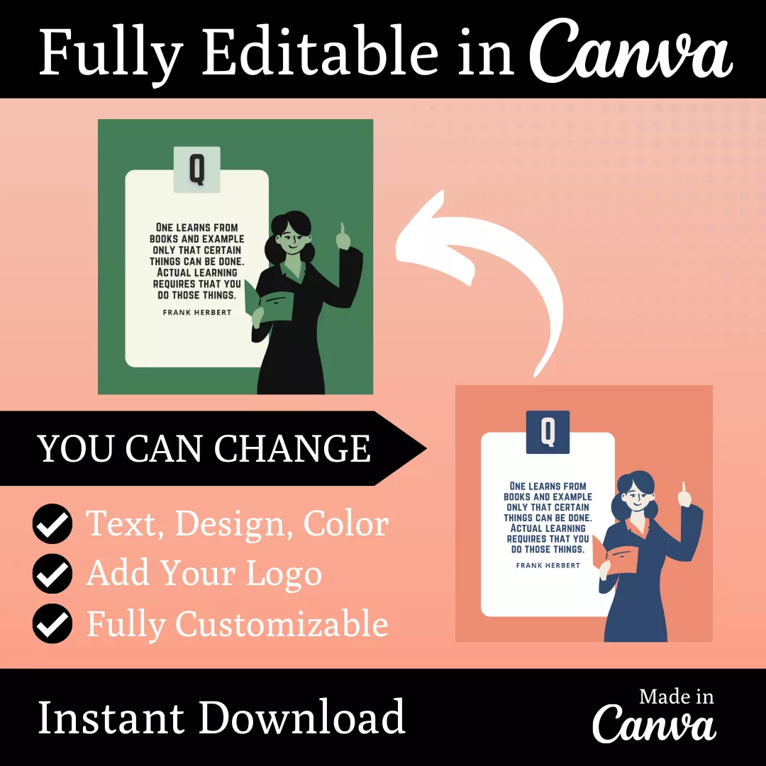 Online course Infographic Ready Made Canva Editable Templates ...